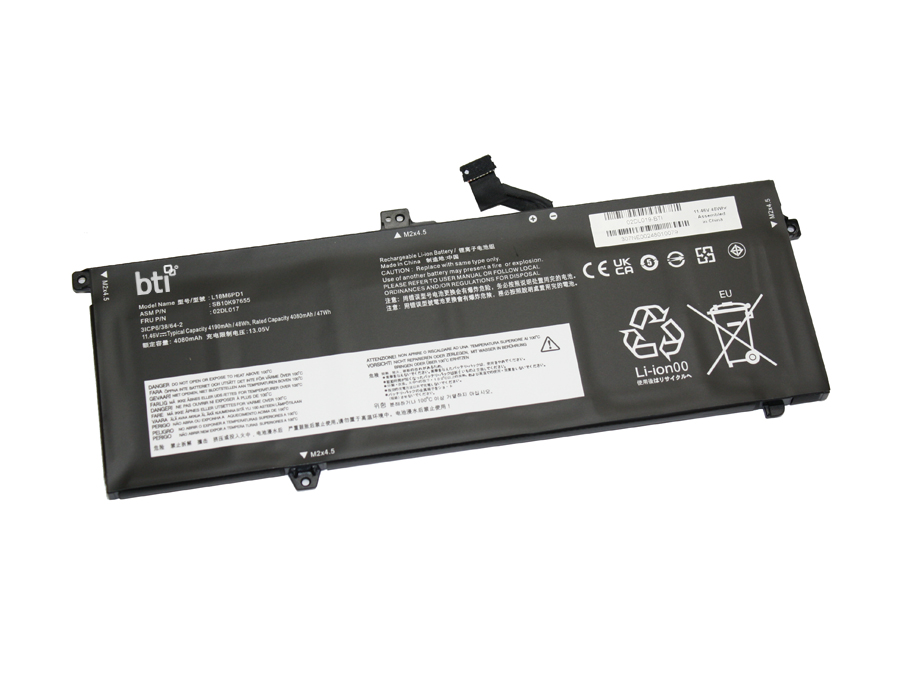 Battery Tech : 02DL019-BTI